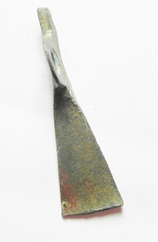 BRONZE AGE, BRONZE PENDANT FROM JORDAN, 2500 B.C. FEMALE FIGURE?!