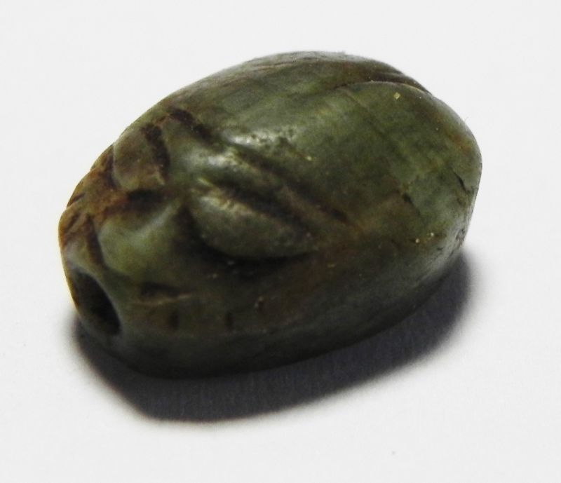Acropolo. ANCIENT EGYPT , BEAUTIFUL FELDSPAR SCARAB. NEW KINGDOM .1400 ...