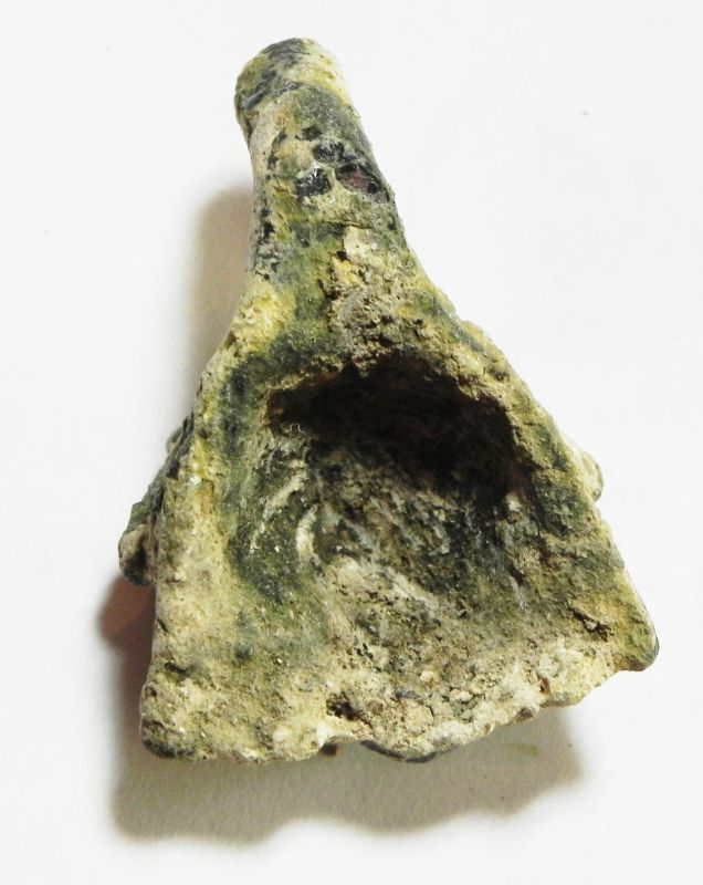 ANCIENT JORDAN ROMAN HEAD OF MEDUSA. 200 - 300 A.D