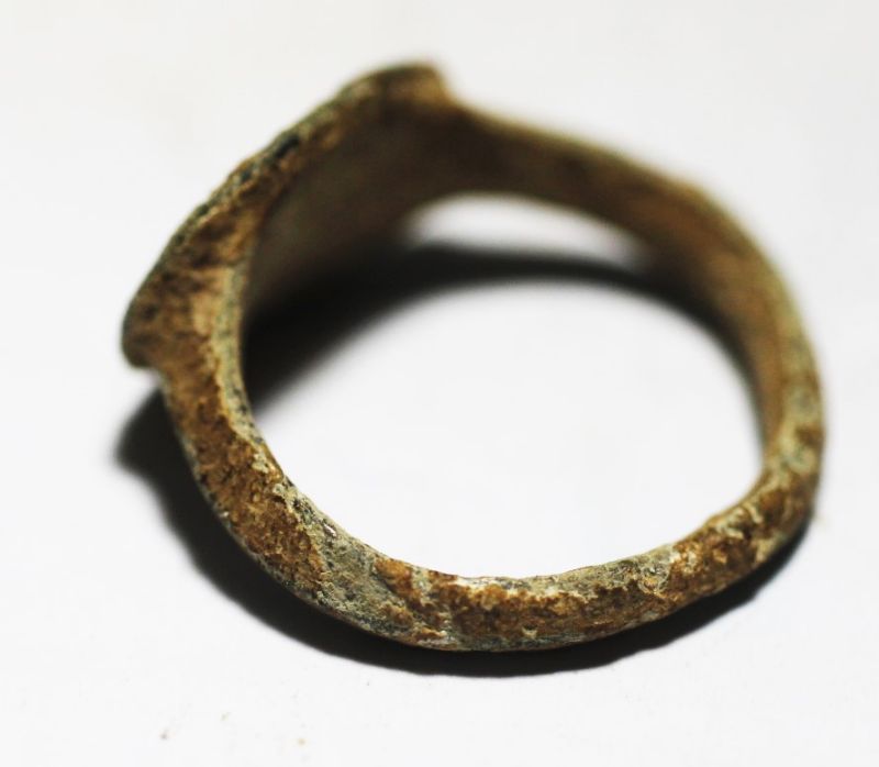 Ancient Roman. lead Ring. 100 - 200 A.D. most probably Judaean