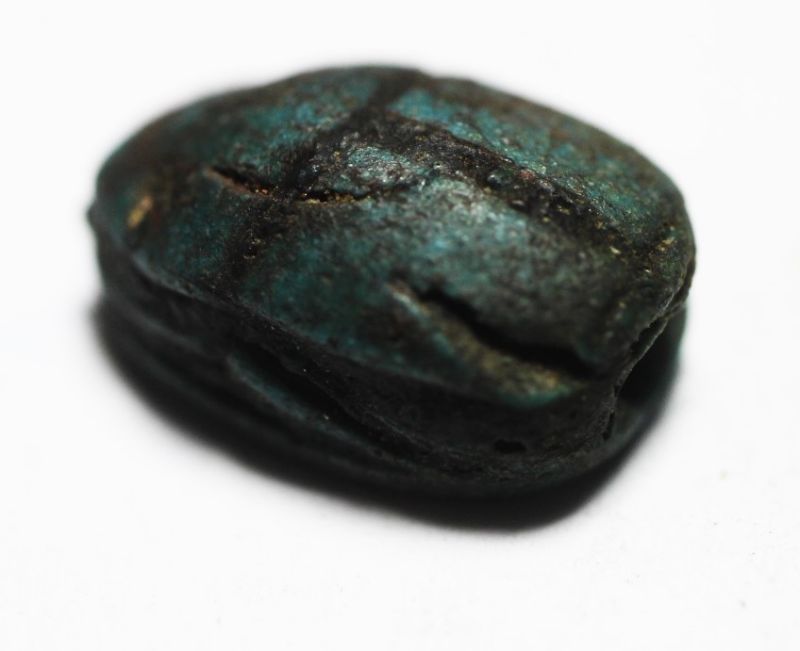 ANCIENT EGYPT. STONE SCARAB. NEW KINGDOM. 1400 B.C