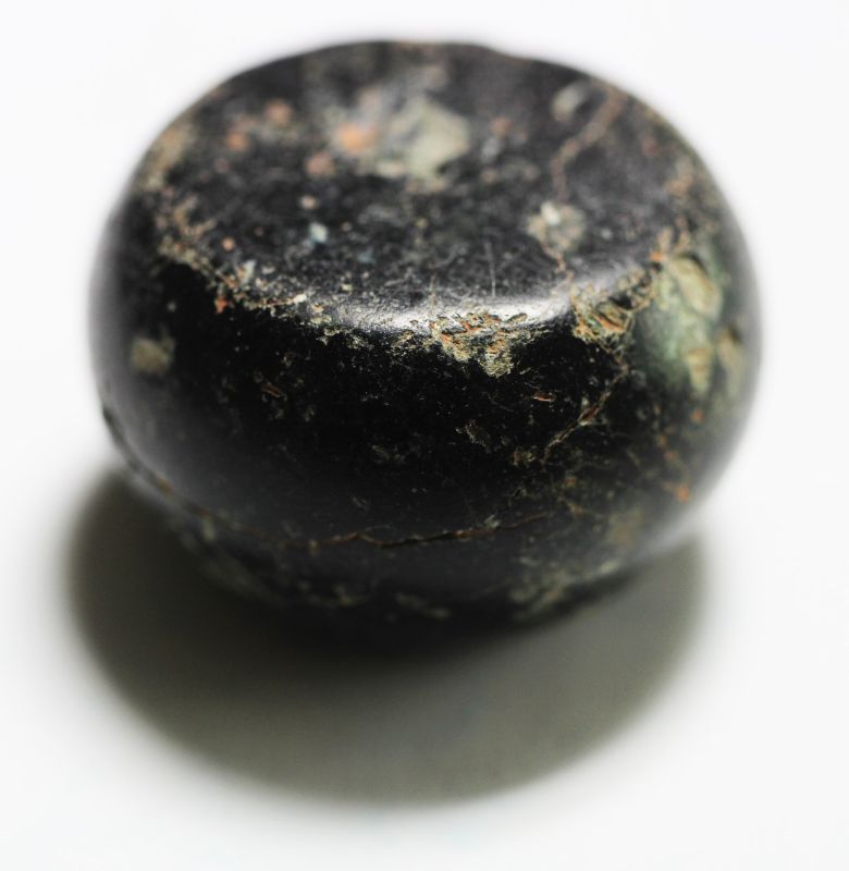 Late Bronze Age II, c. 1200 BC. Stone Weight. Two dots