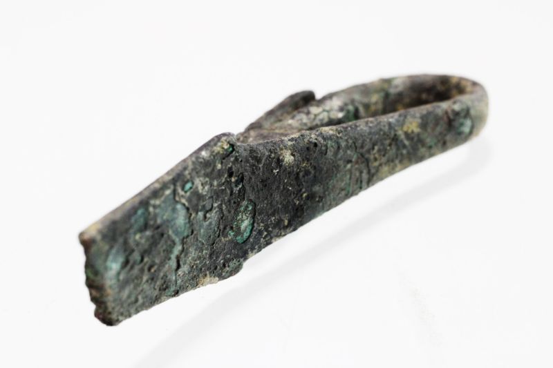 ANCIENT ACHEAMINID BRONZE LADLE'S TIP. 500- 400 B.C