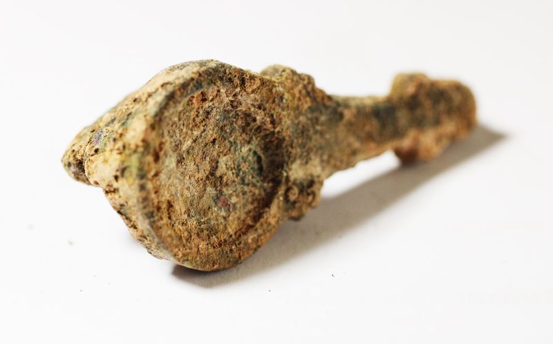 ANCIENT ROMAN BRONZE DUCK . 100 - 300 A.D