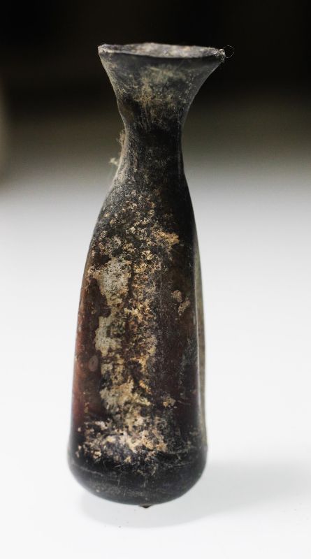 Acropolo. ANCIENT ROMAN GLASS VESSEL. 200 - 300 A.D