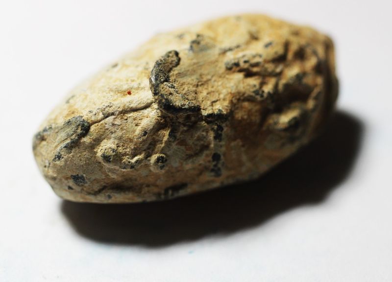 ANCIENT HELLENISTIC LEAD SLING SHOT. 300 - 100 B.C