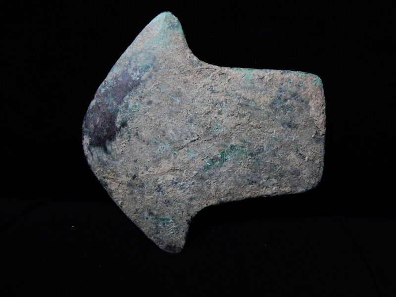 OVER 5000 YEARS OLD BRONZE AXE HEAD- 3000 B.C , VERY EARLY TYPE!!