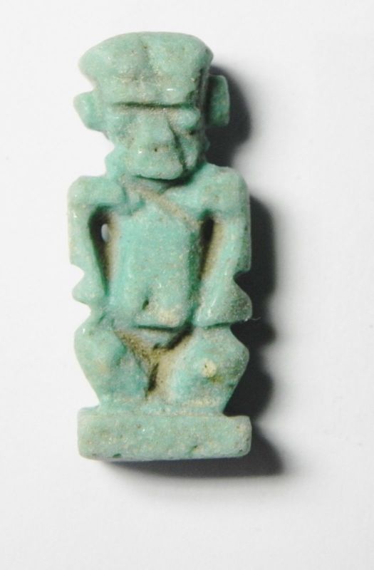 ANCIENT EGYPT - BEAUTIFUL PATAIKOS AMULET, 600-300 B.C