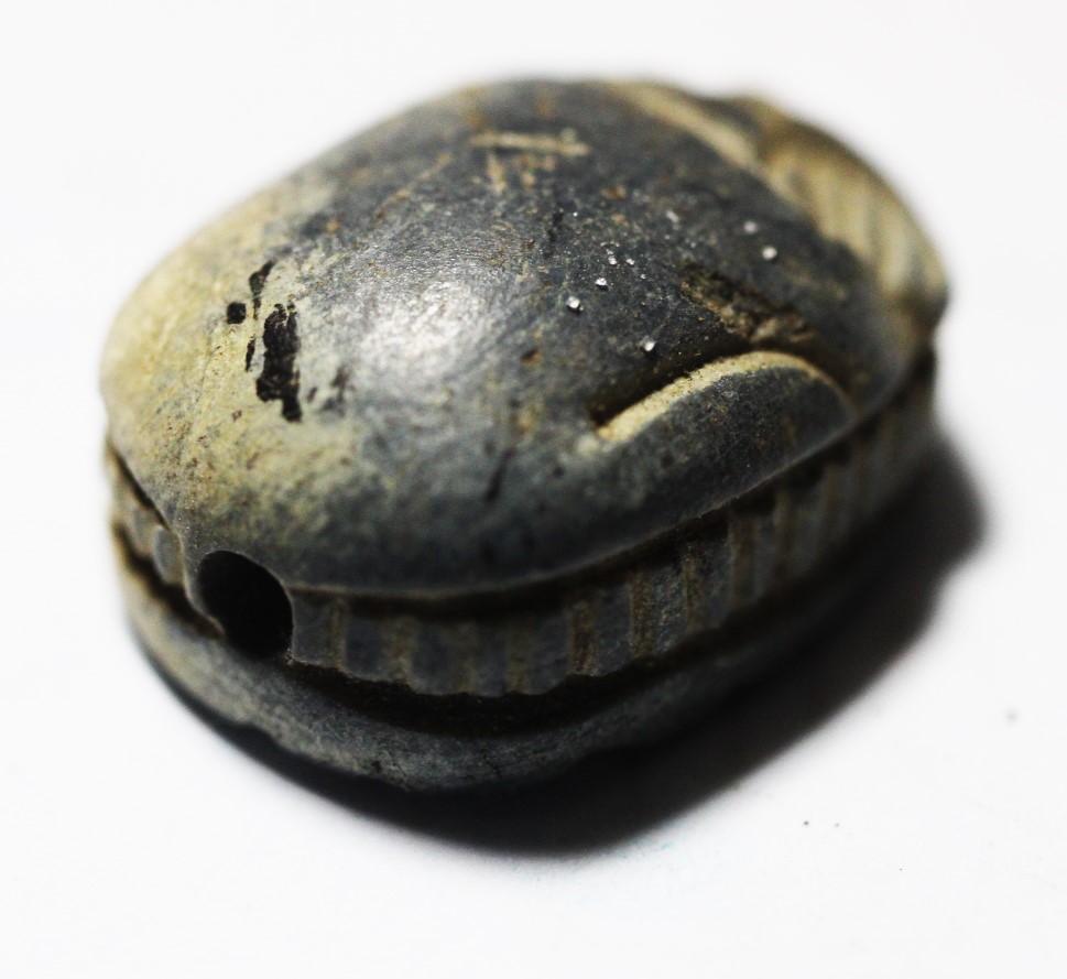 ANCIENT EGYPT. STONE SCARAB. NEW KINGDOM. 1400 B.C