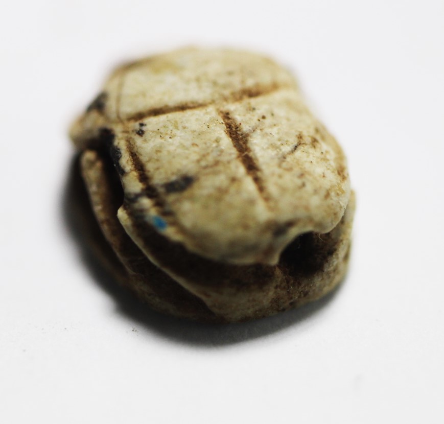 Ancient Egypt. New Kingdom. 1400 - 1200 B.C Stone Scarab