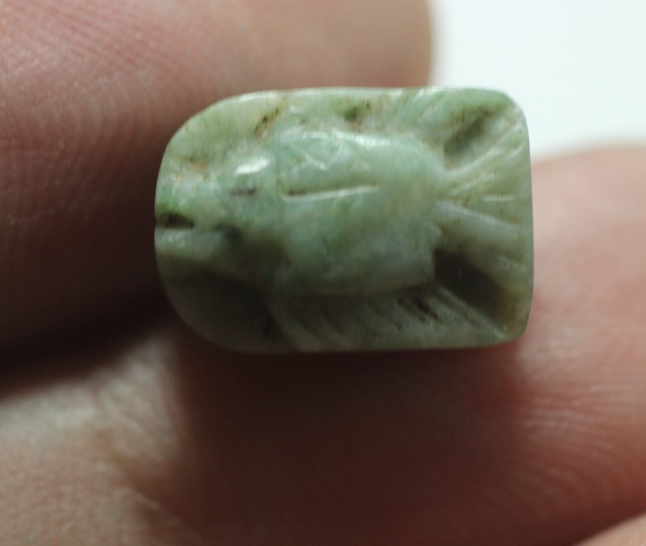 Ancient Egypt. New Kingdom. 1400 - 1200 B.C . Feldspar Stone Fish ...