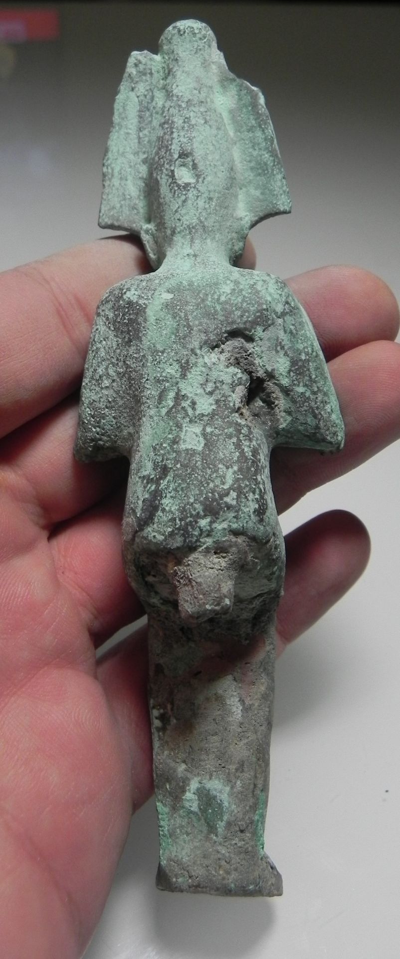 ANCIENT EGYPT. BRONZE STATUE OF OSIRIS. 600 - 300 B.C