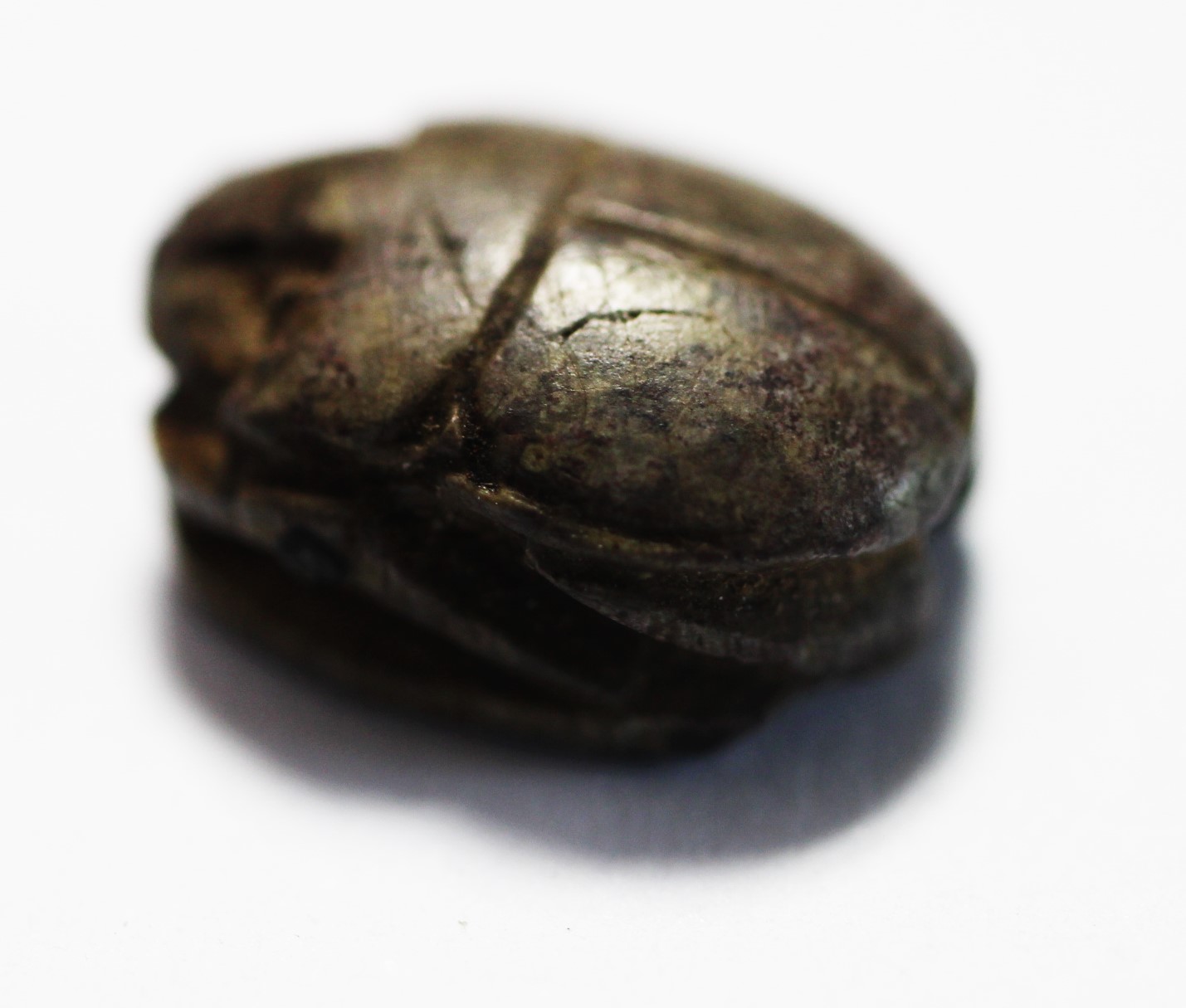 Acropolo. ANCIENT EGYPT. NEW KINGDOM STONE SCARAB 1400 - 1200 B.C