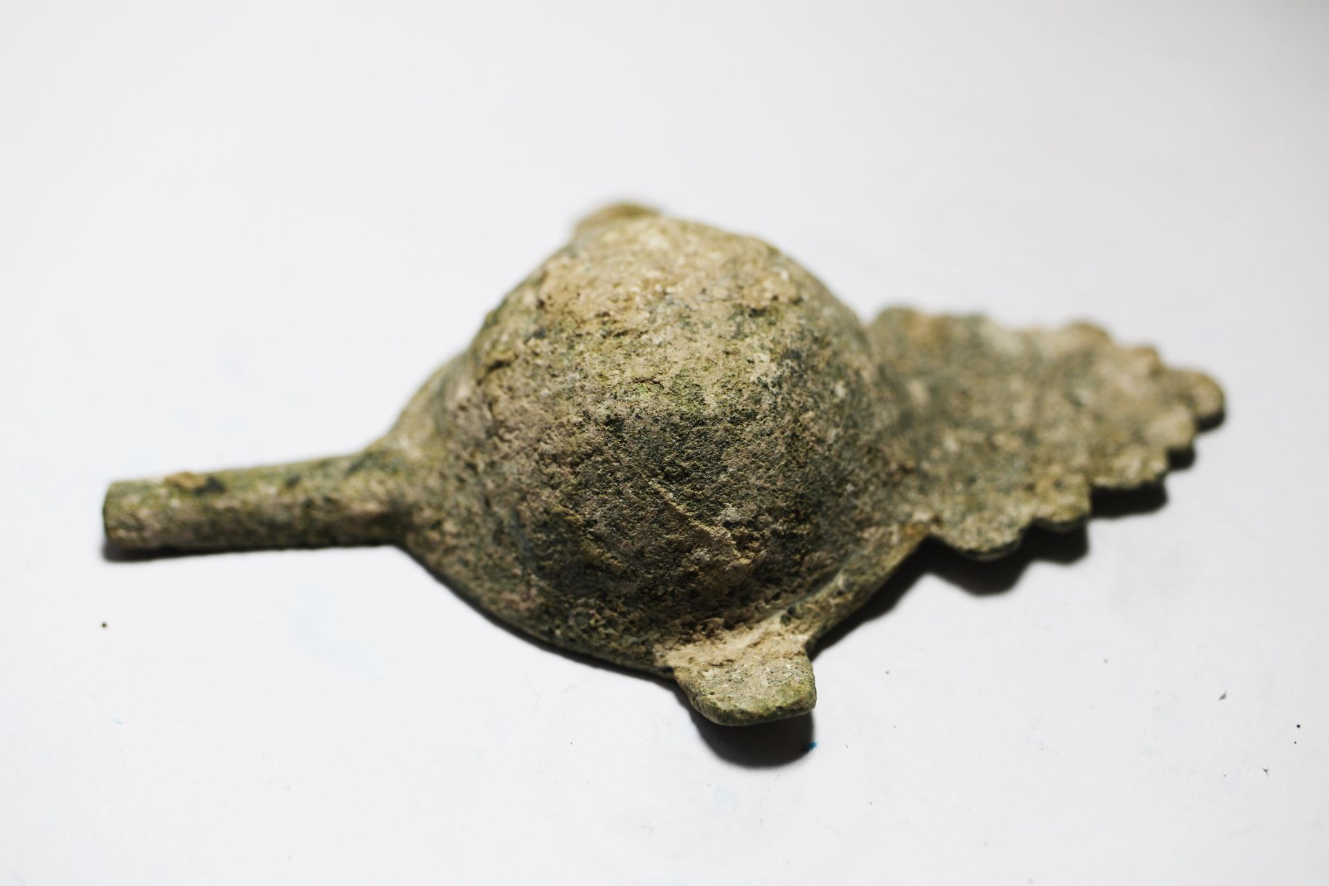 LATE ROMAN. BYZANTINE BYZANTINE. 4TH- 6TH CENT. A.D Bronze Oil Lamp Filler