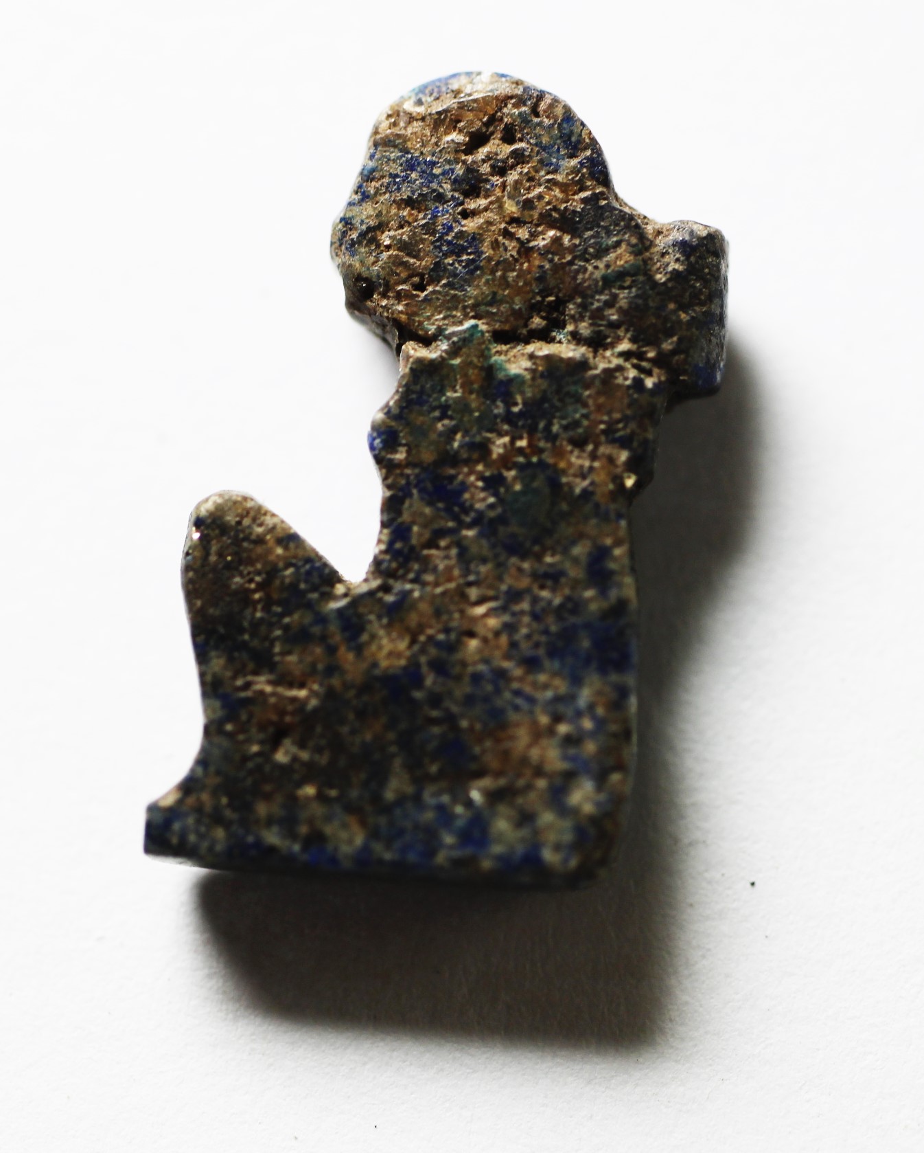 ANCIENT EGYPT. LAPIS LAZULI AMULET. 1500 - 1200 B.C