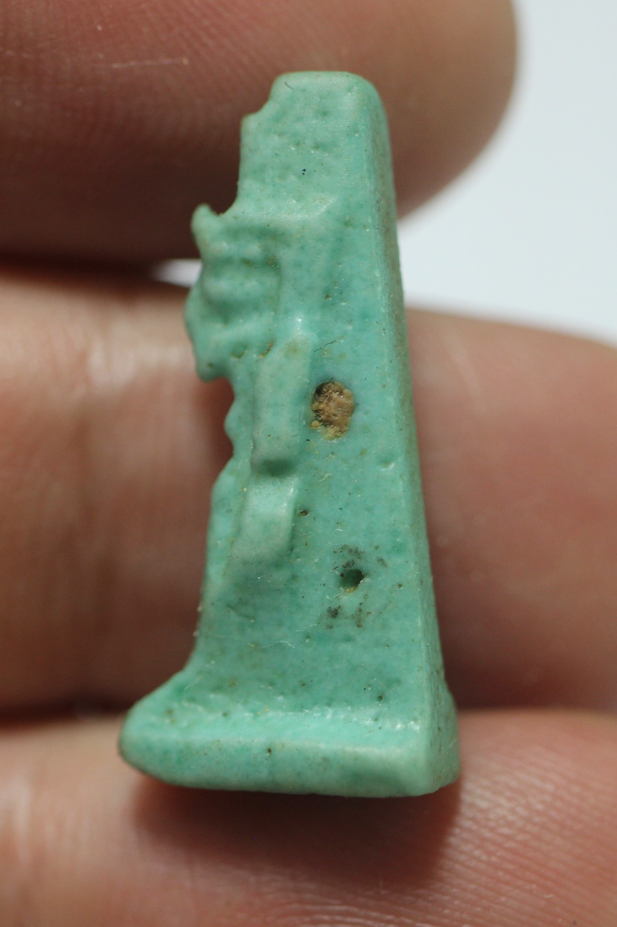 ANCIENT EGYPT - FAIENCE AMULET. 600 - 300 B.C