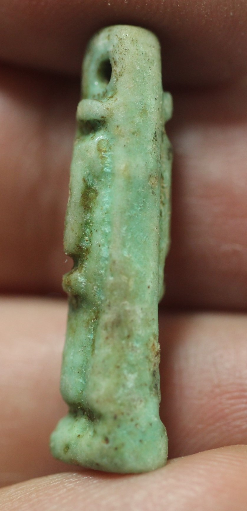 Acropolo. ANCIENT EGYPT - FAIENCE THOTH AMULET. 600 - 300 B.C