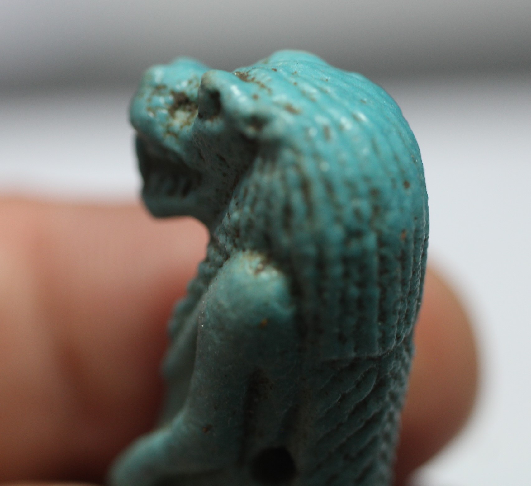 Acropolo. ANCIENT EGYPT. BEAUTIFUL TAWERET AMULET