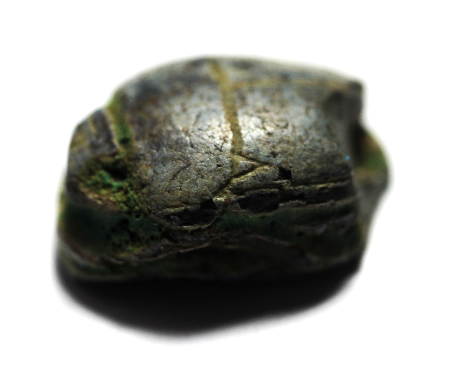 ANCIENT EGYPT. NEW KINGDOM STONE SCARAB. 1400 - 1200 B.C