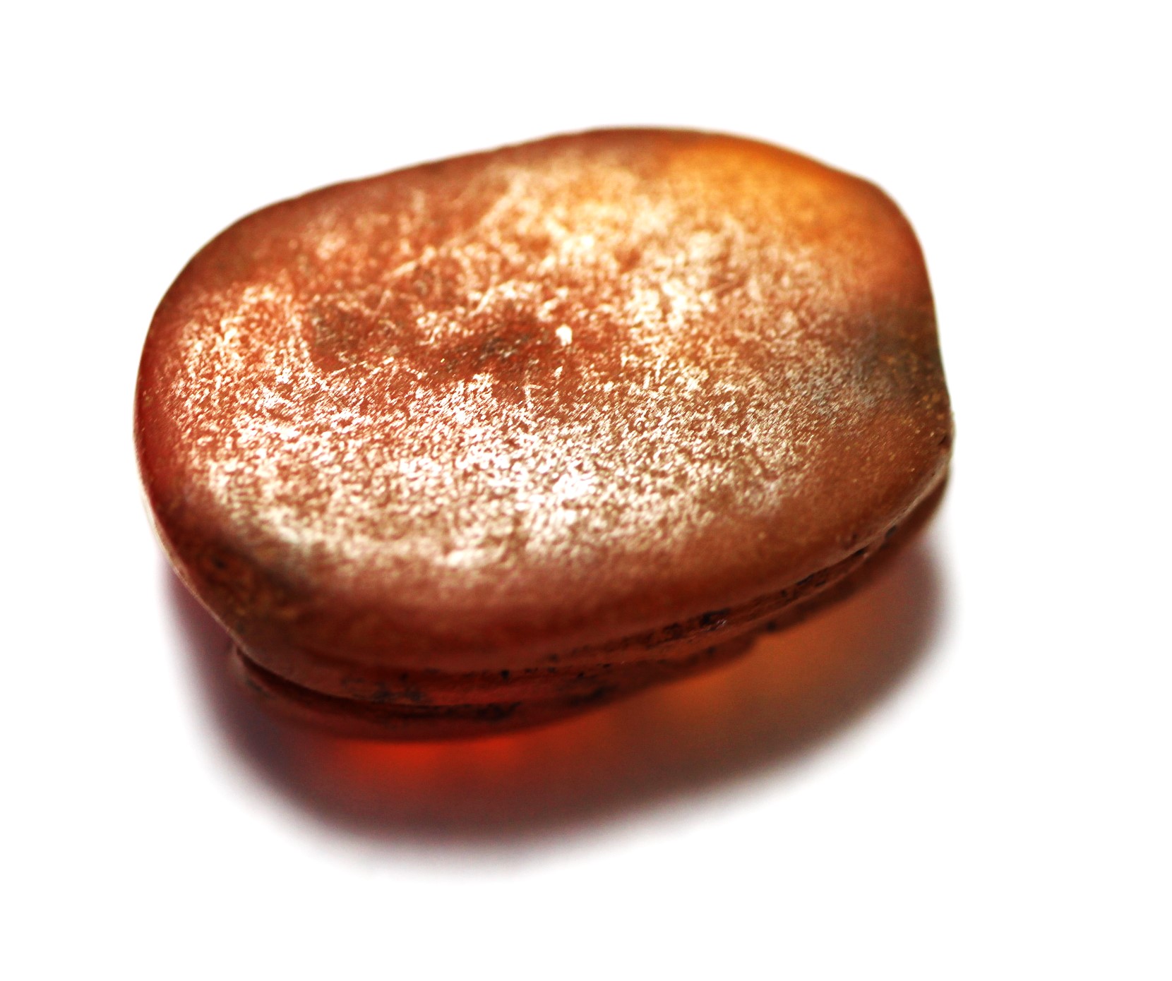 ANCIENT EGYPT. NEW KINGDOM STONE SCARAB. 1400 - 1200 B.C