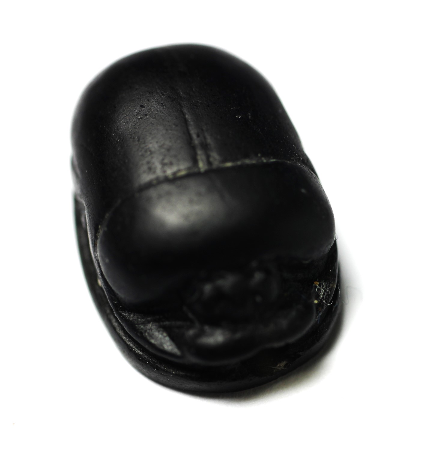 ANCIENT EGYPT. NEW KINGDOM GLASS SCARAB. 1200 B.C
