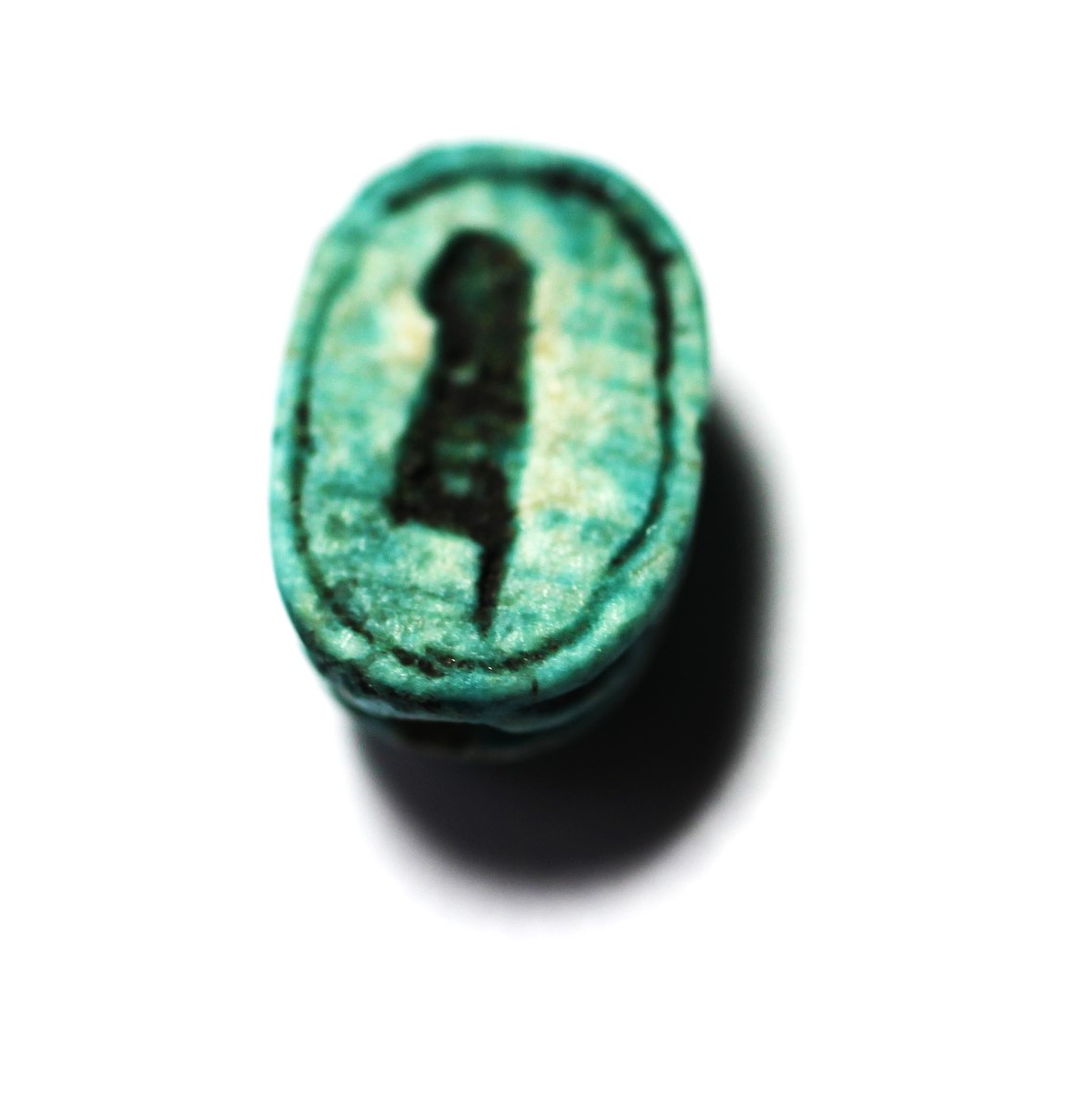 Ancient Egypt. New Kingdom. 1400 - 1200 B.C Stone Scarab