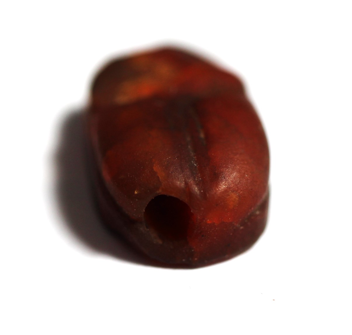 ANCIENT EGYPT. NEW KINGDOM STONE SCARAB. 1300 B.C