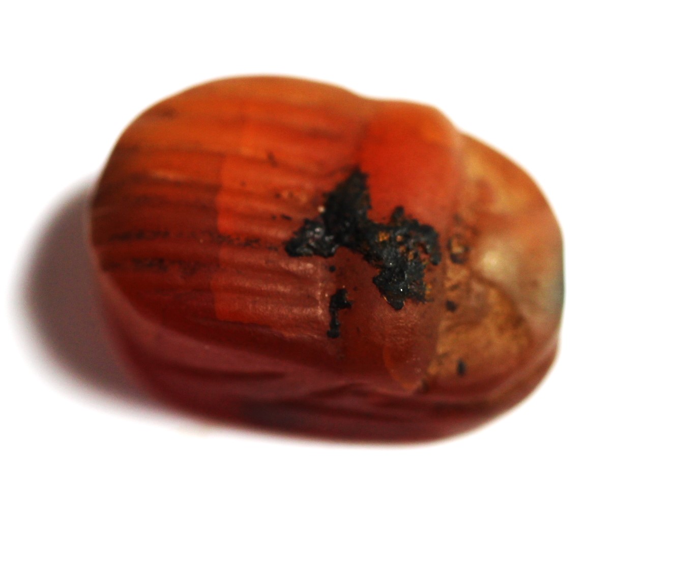 ANCIENT EGYPT. NEW KINGDOM STONE SCARAB. 1300 B.C