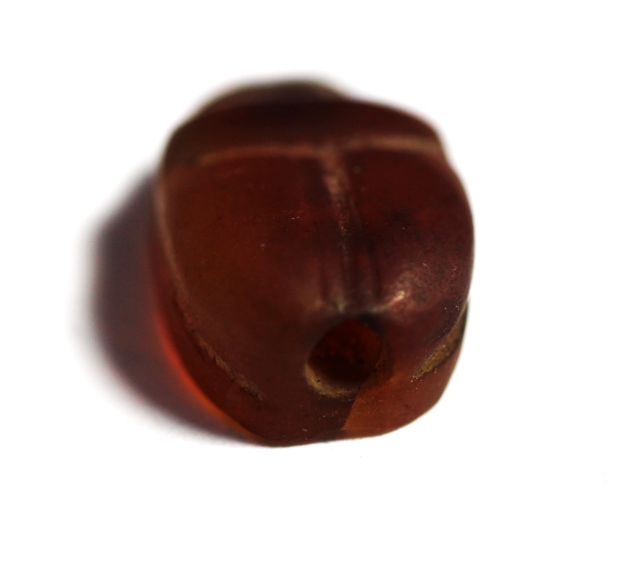 ANCIENT EGYPT. NEW KINGDOM STONE SCARAB. 1300 B.C