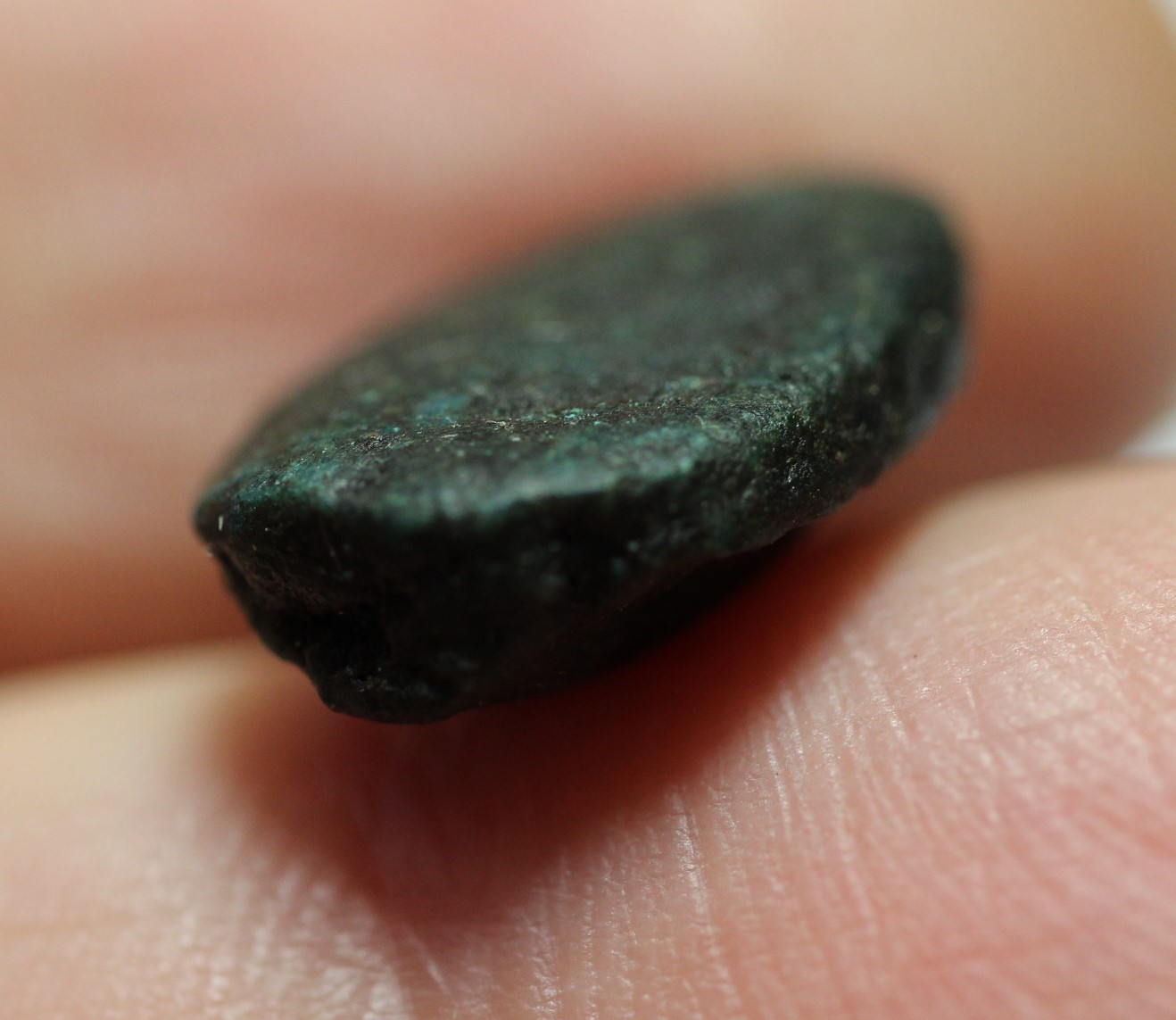ANCIENT EGYPT. NEW KINGDOM. FAIENCE (EGYPTIAN BLUE) INTAGLIO. 1400 ...