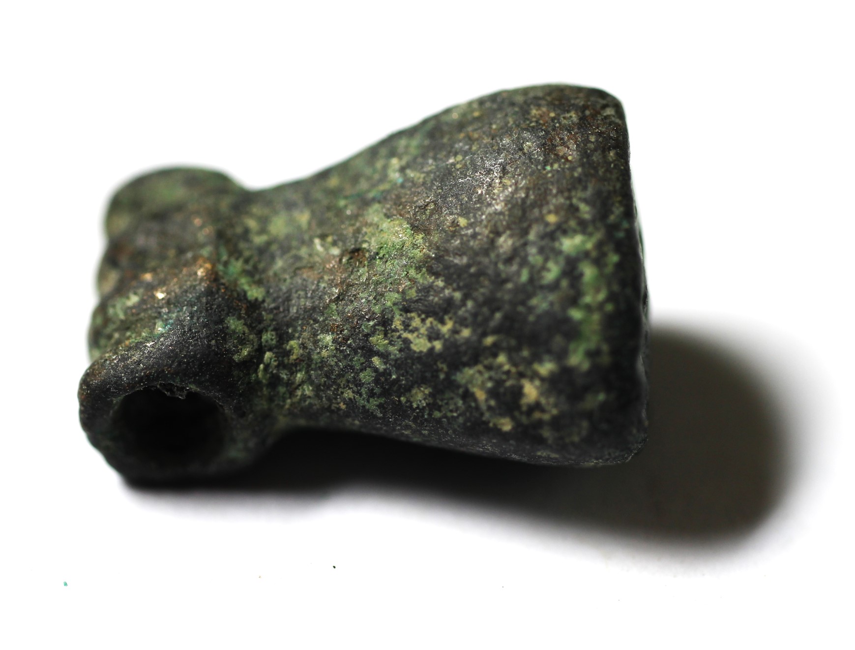 Acropolo. ANCIENT LATE IRON AGE BRONZE SEAL. (6th-4th century BC).