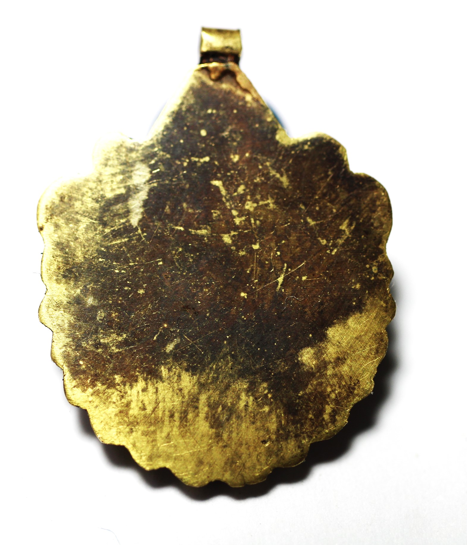 ANCIENT EGYPT. NEW KINGDOM GOLD LOTUS FLOWER AMULET . 1250 B.C