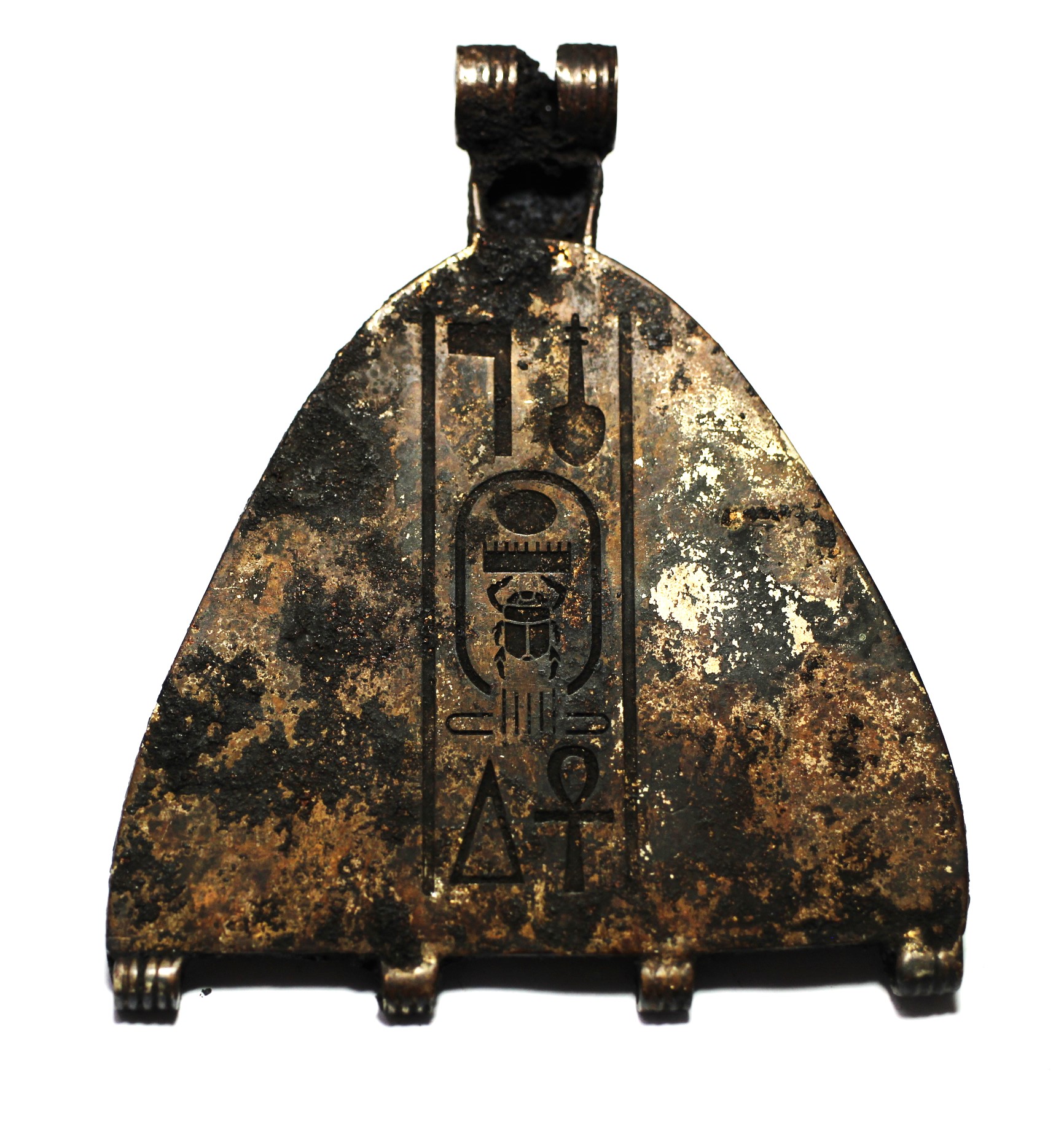 Acropolo. ANCIENT EGYPT , NEW KINGDOM ELECTRUM PENDANT. 1250 B.C