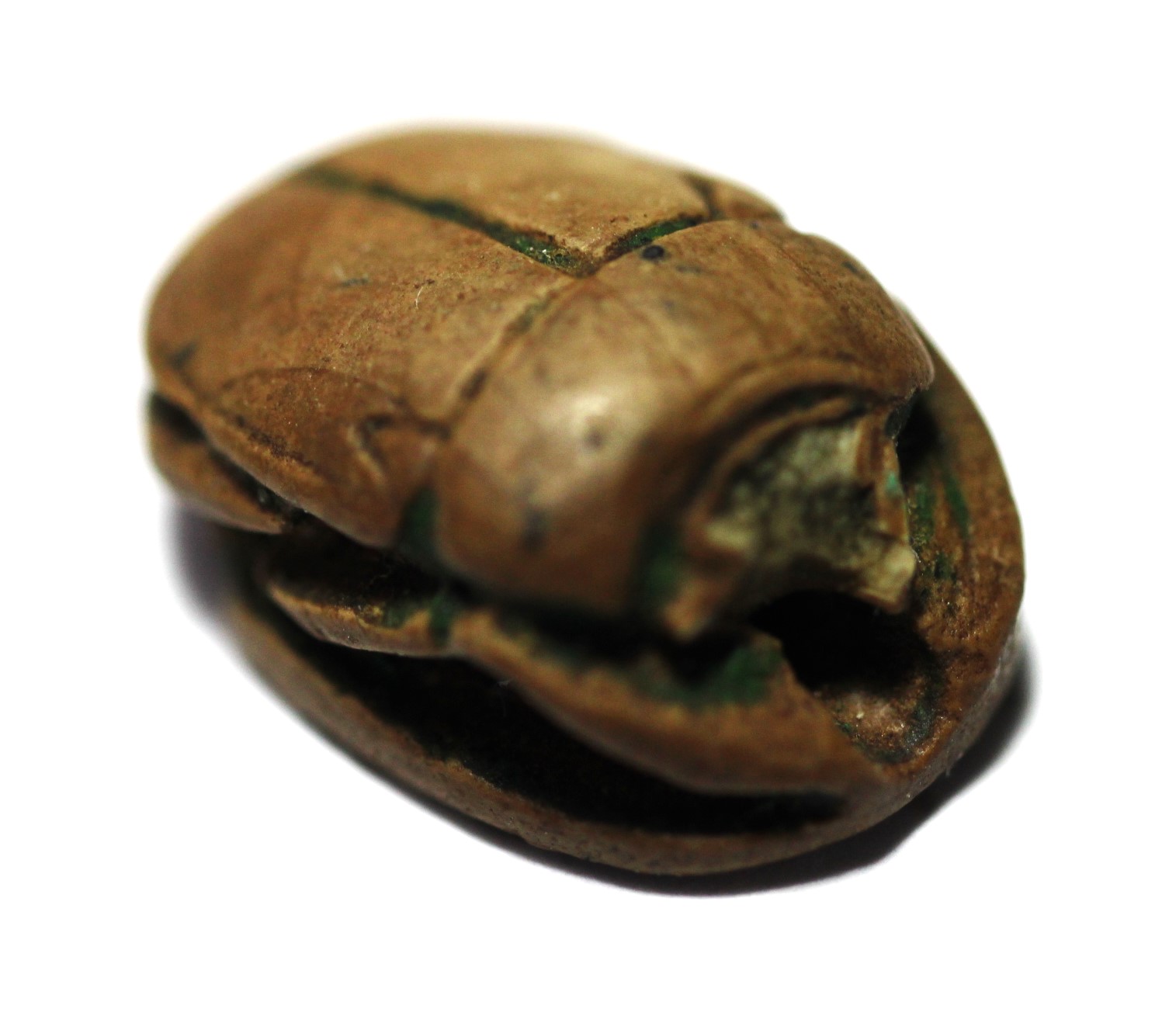 Acropolo. ANCIENT EGYPT. STONE SCARAB. 1500 - 1100 B.C NEW KINGDOM.