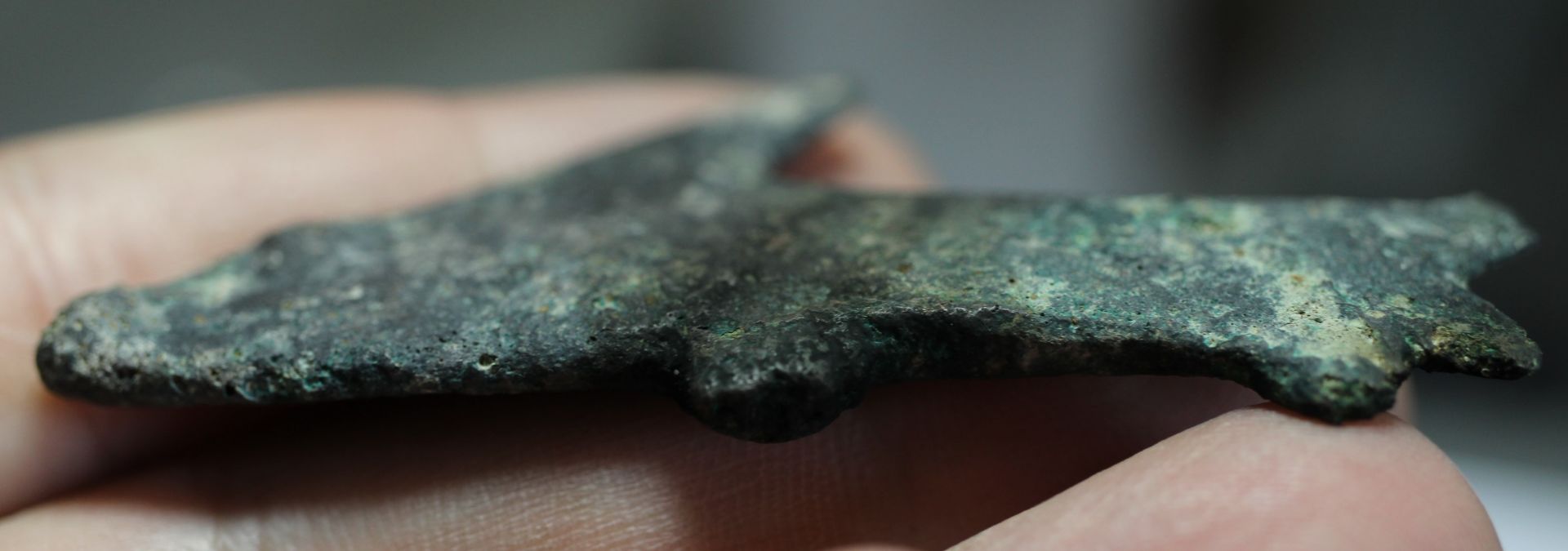 ANCIENT EGYPT. BRONZE FISH . 600 - 300 B.C