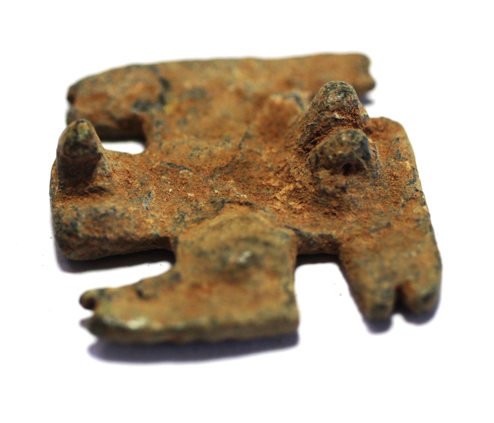 ANCIENT ROMAN BRONZE SWASTIKA? 200 - 300 A.D