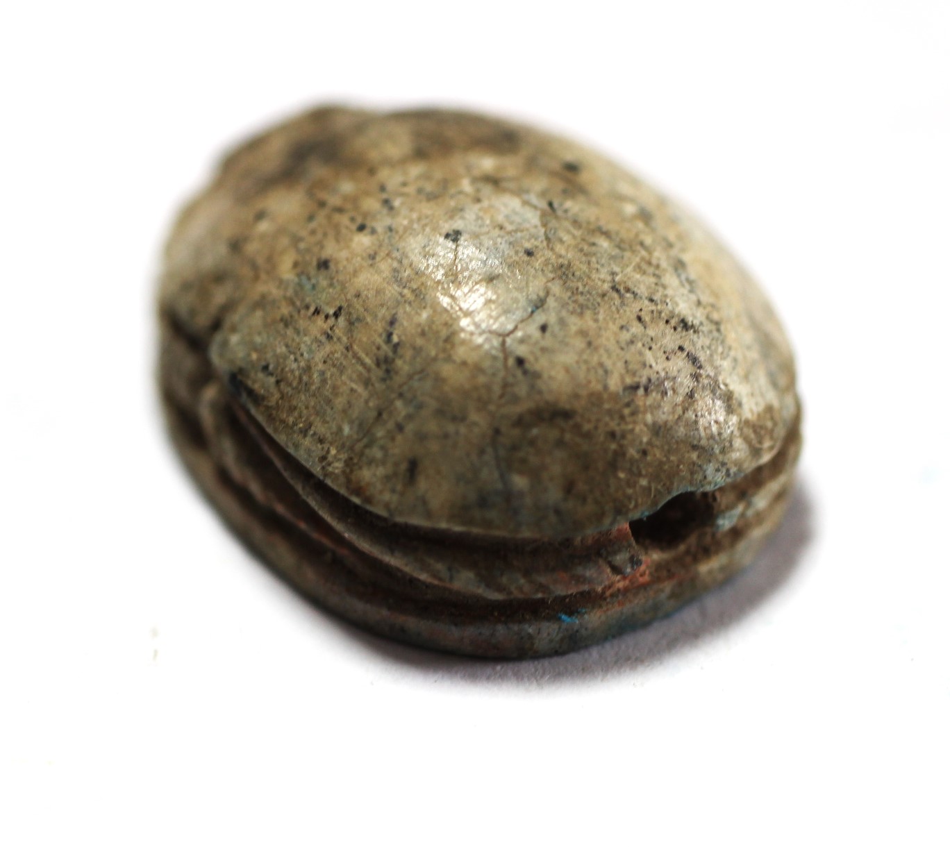 ANCIENT EGYPT. NEW KINGDOM STONE SCARAB. 1250 B.C