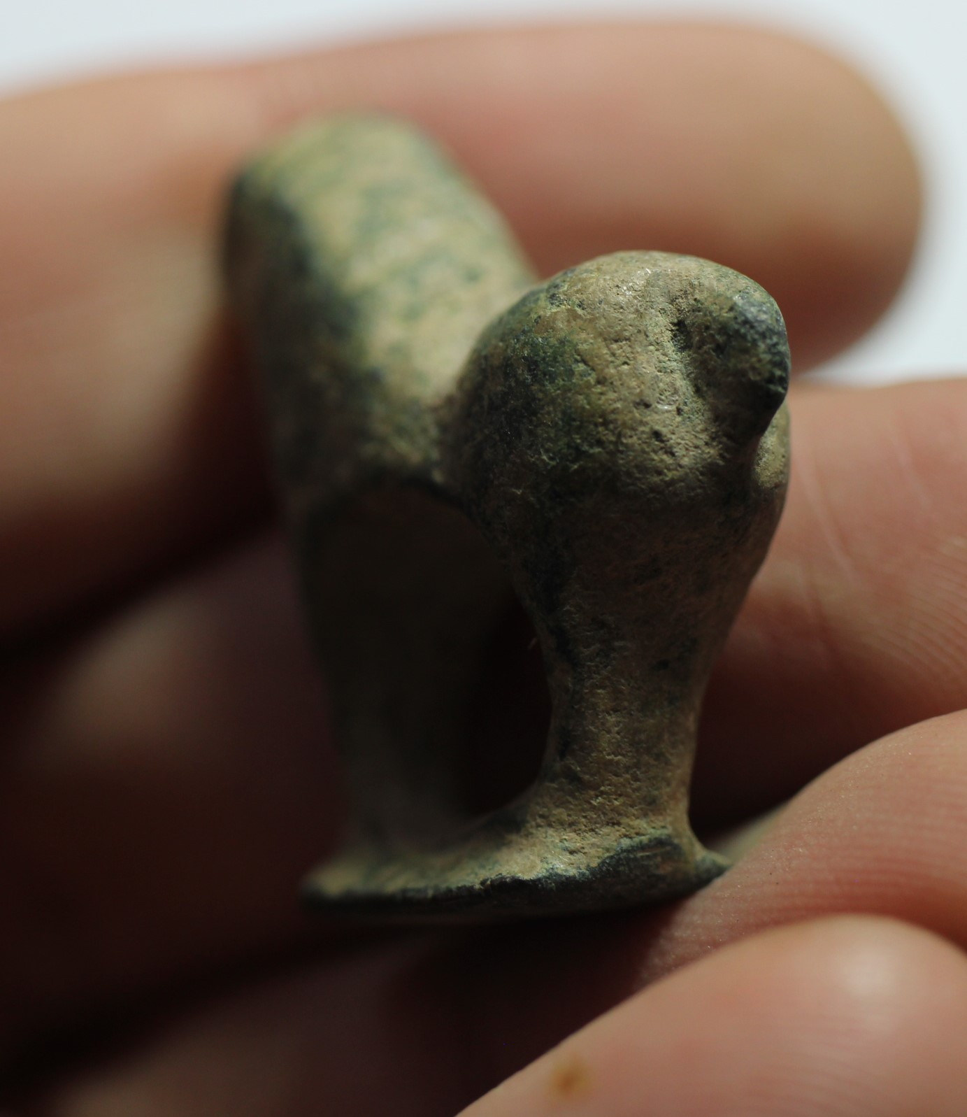 Acropolo. ANCIENT IRON AGE BRONZE LION. 700 - 600 B.C