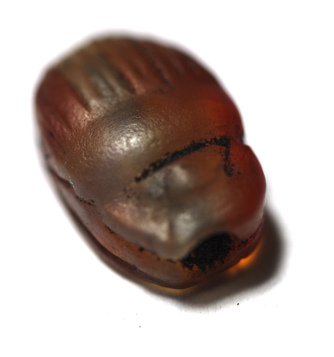 ANCIENT EGYPT. NEW KINGDOM STONE SCARAB. 1300 B.C