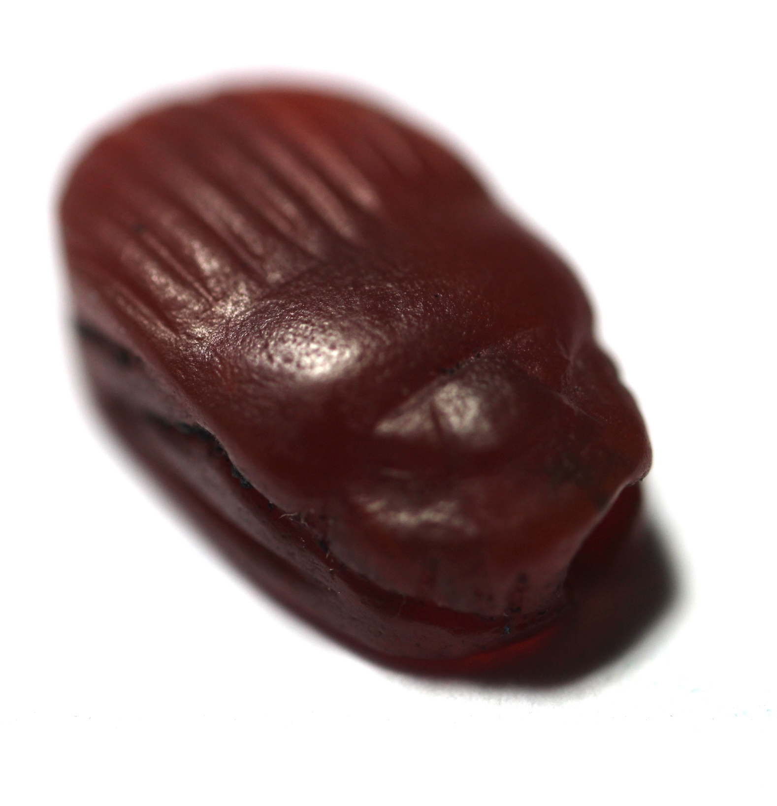 ANCIENT EGYPT. NEW KINGDOM STONE SCARAB. 1300 B.C