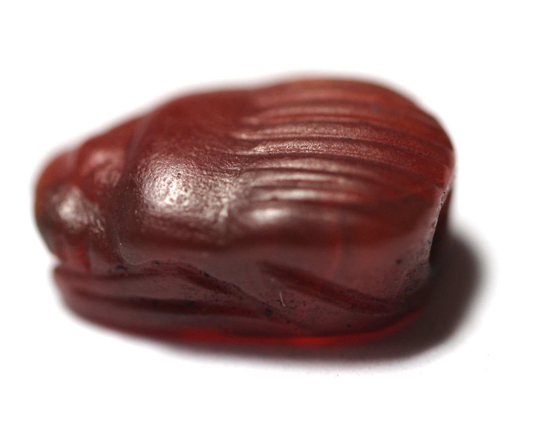 ANCIENT EGYPT. NEW KINGDOM STONE SCARAB. 1300 B.C