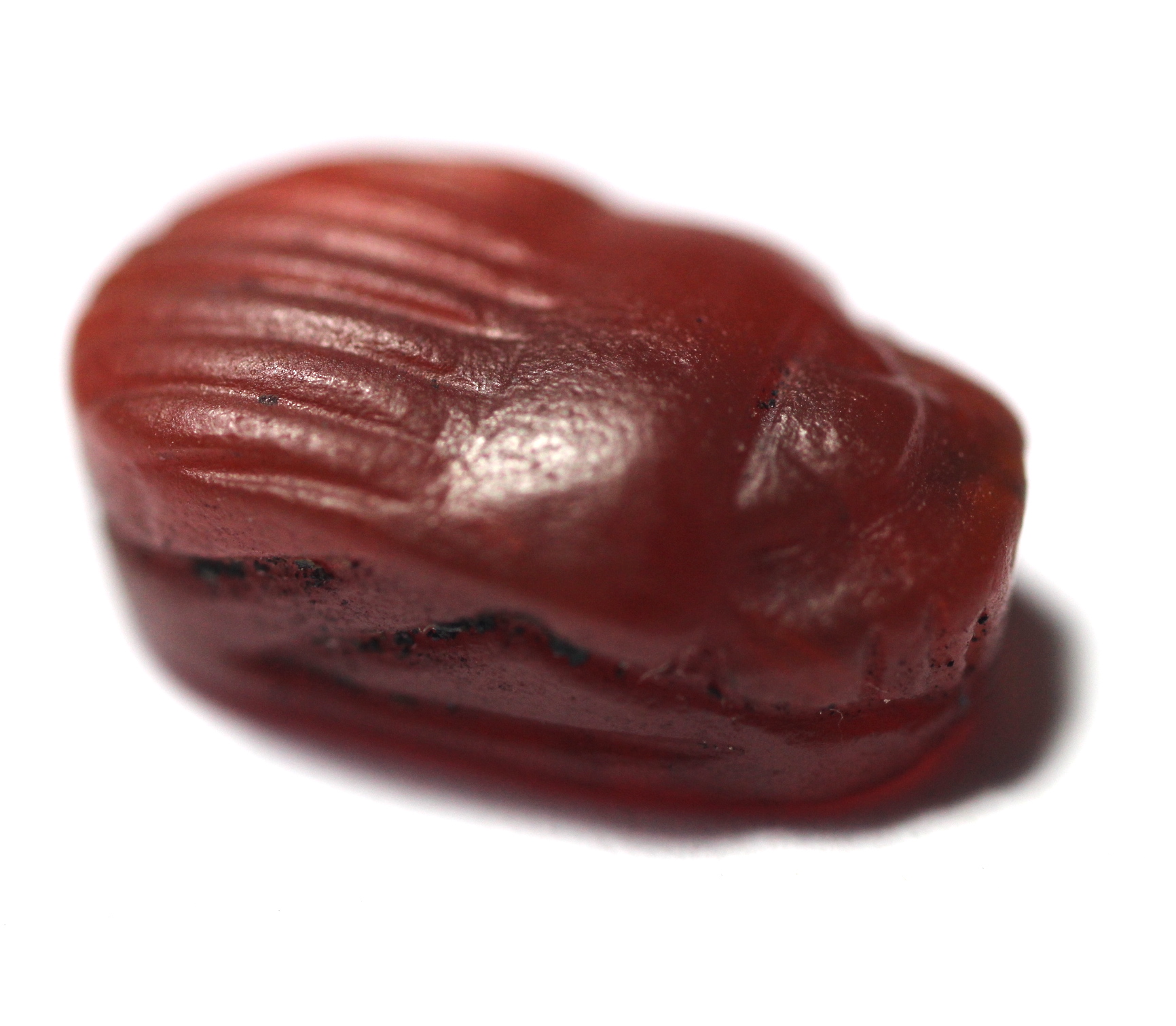 ANCIENT EGYPT. NEW KINGDOM STONE SCARAB. 1300 B.C