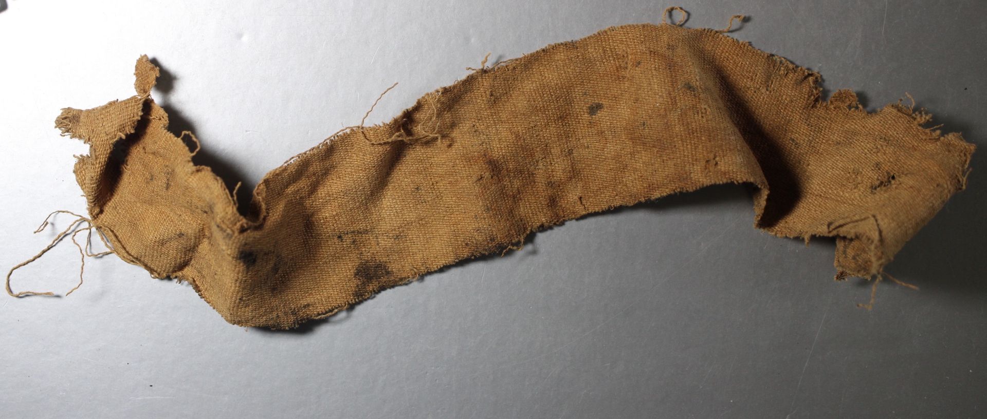 ANCIENT EGYPT. LINEN PANEL. 600 - 300 B.C OR EARLIER