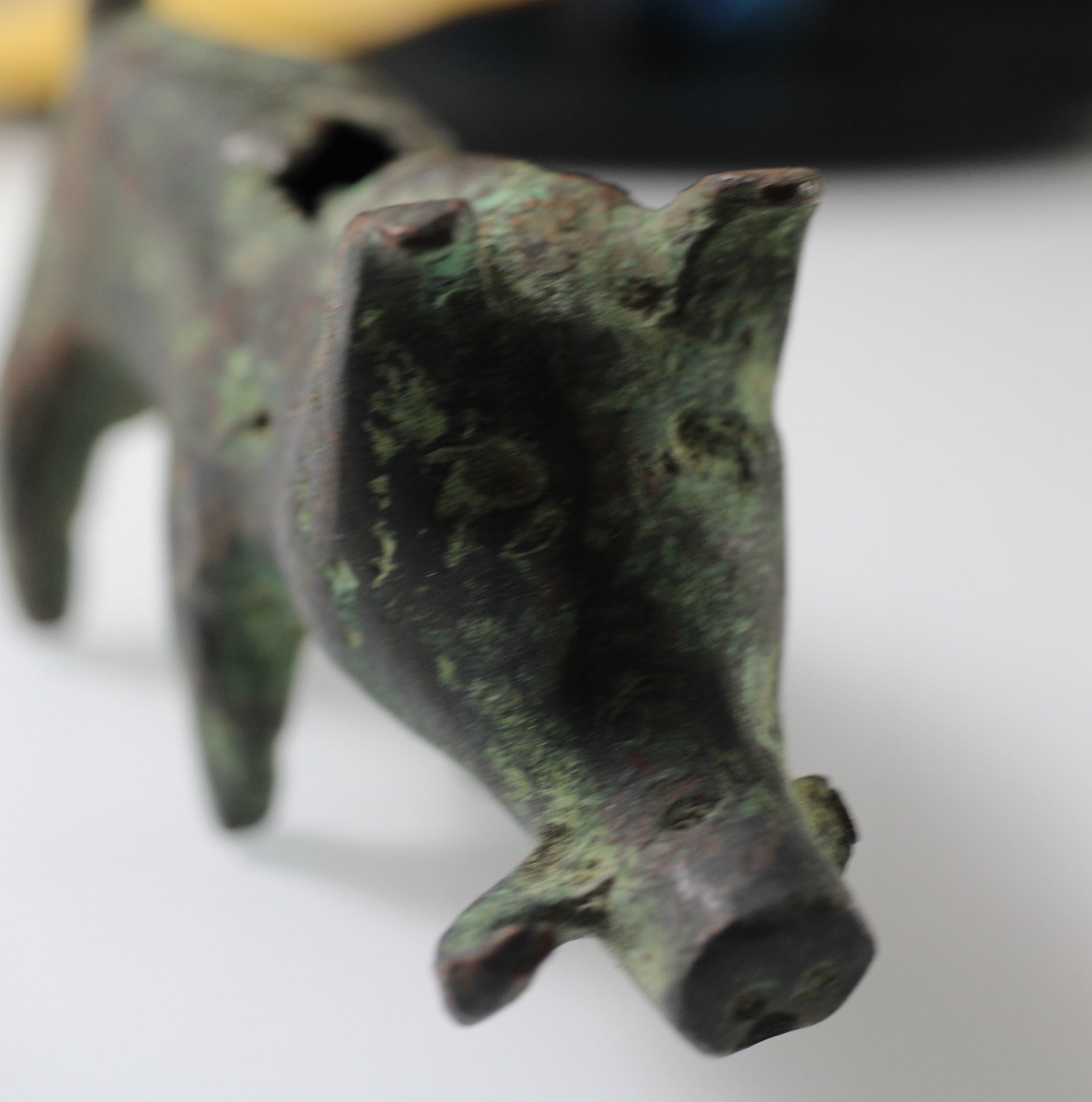ROMAN EGYPT. BRONZE BOAR. 100 - 200 A.D