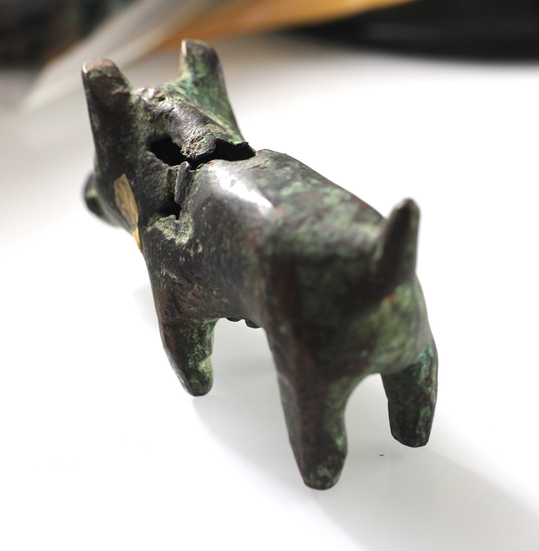 ROMAN EGYPT. BRONZE BOAR. 100 - 200 A.D
