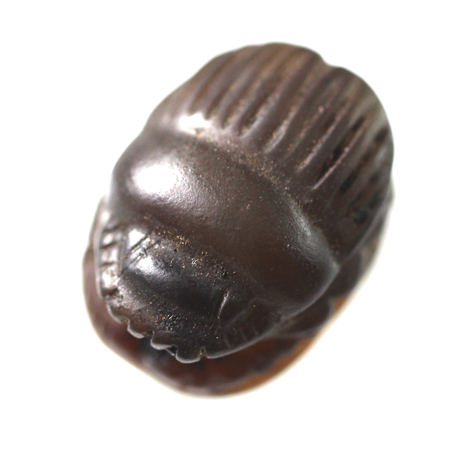 ANCIENT EGYPT. STONE SCARAB. 1250 B.C