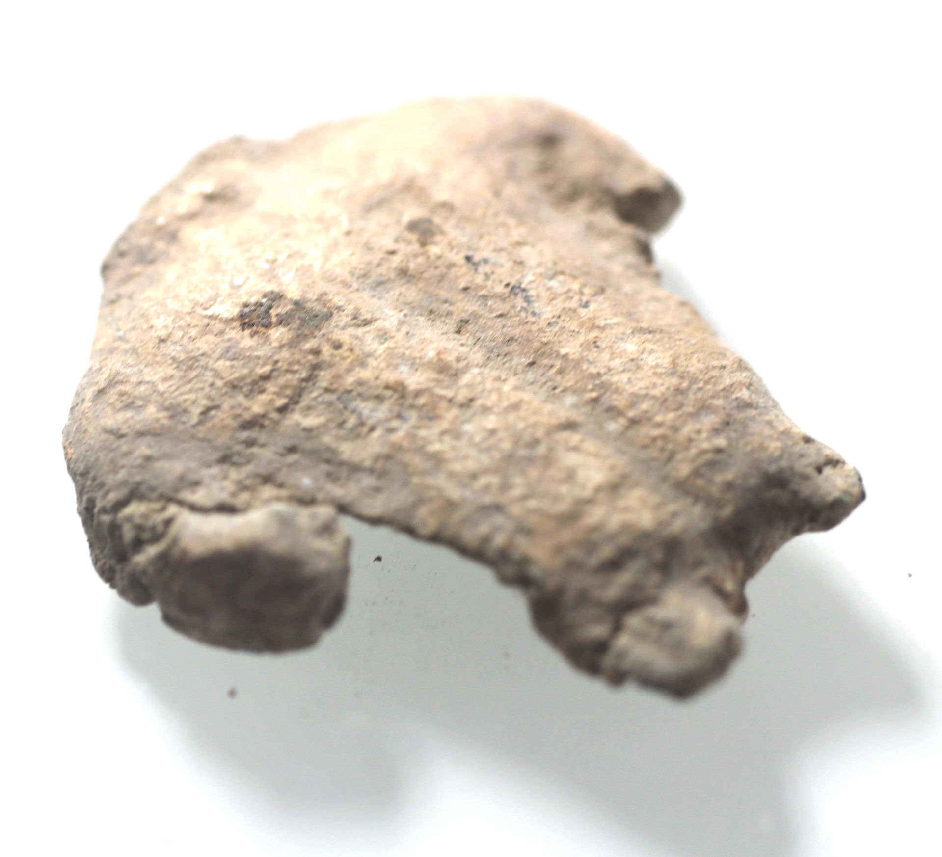 ANCIENT ROMAN. LEAD BUST. 300 - 400 A.D