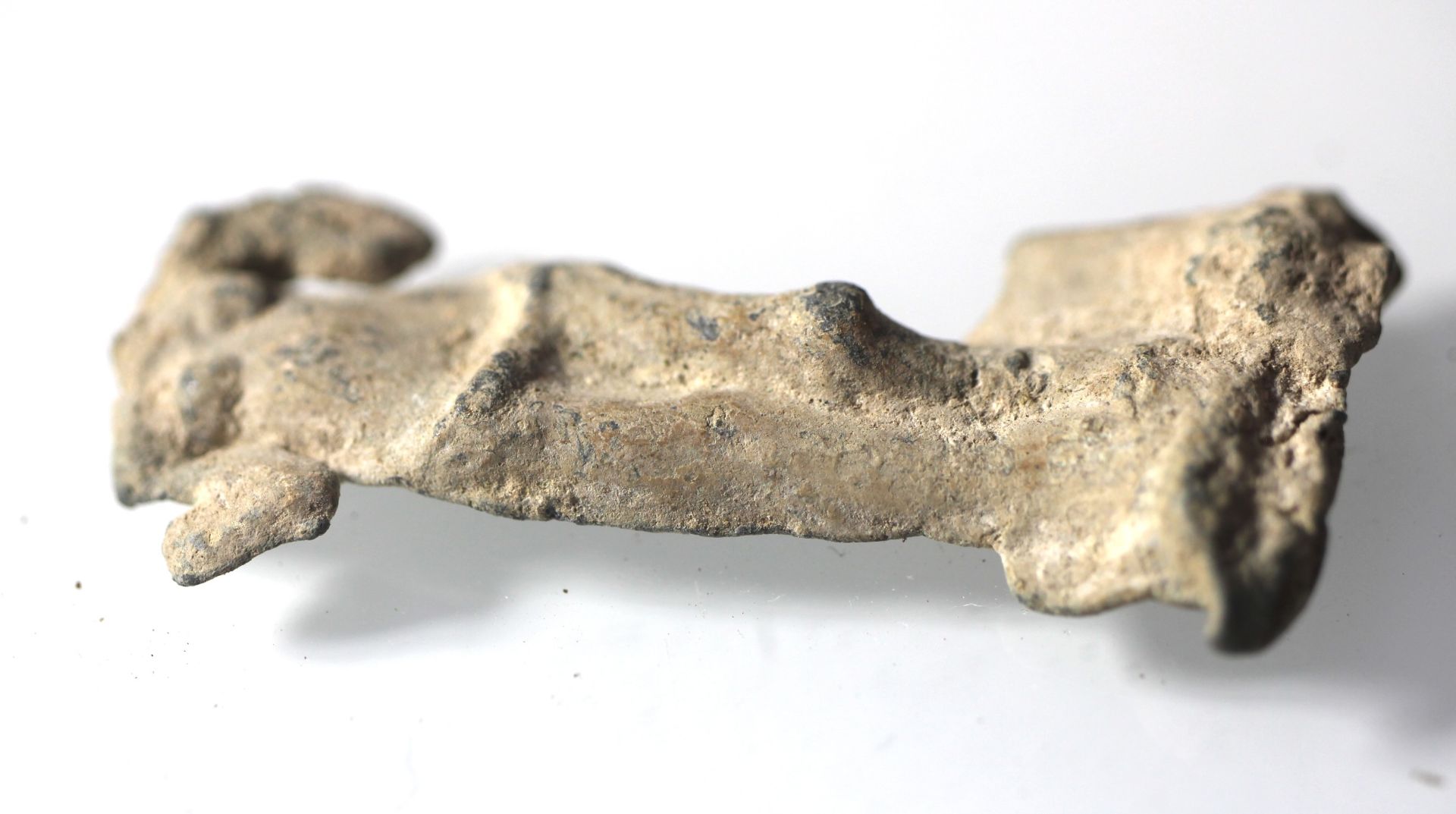 ANCIENT ROMAN LEAD STATUETTE . 200 A.D