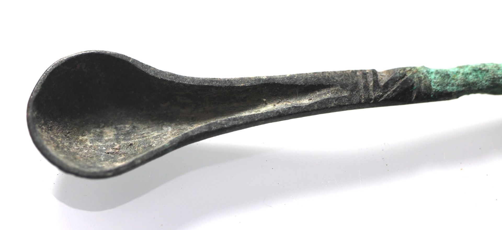 ANCIENT ROMAN BRONZE SPATULA. 400 A.D