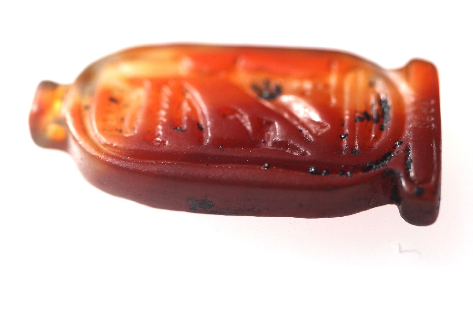 Acropolo. ANCIENT EGYPT. CARNELIAN STONE CARTOUCHE AMULET / PENDANT ...